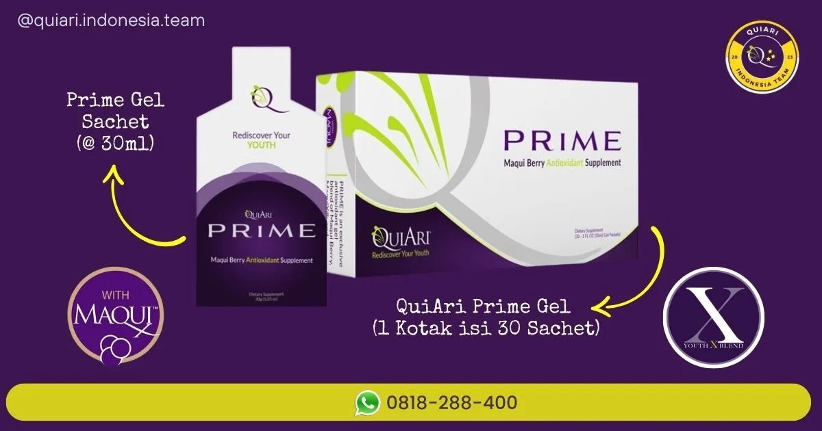QuiAri Prime Gel - Bisnis QuiAri Indonesia