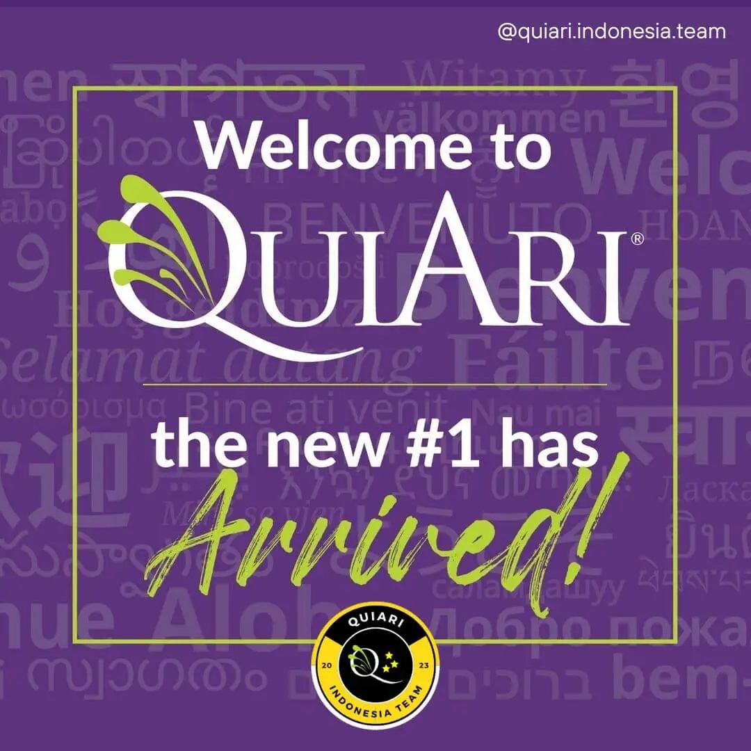 QuiAri Indonesia: Bisnis Global No 1 Komisi Tiap 5 Menit