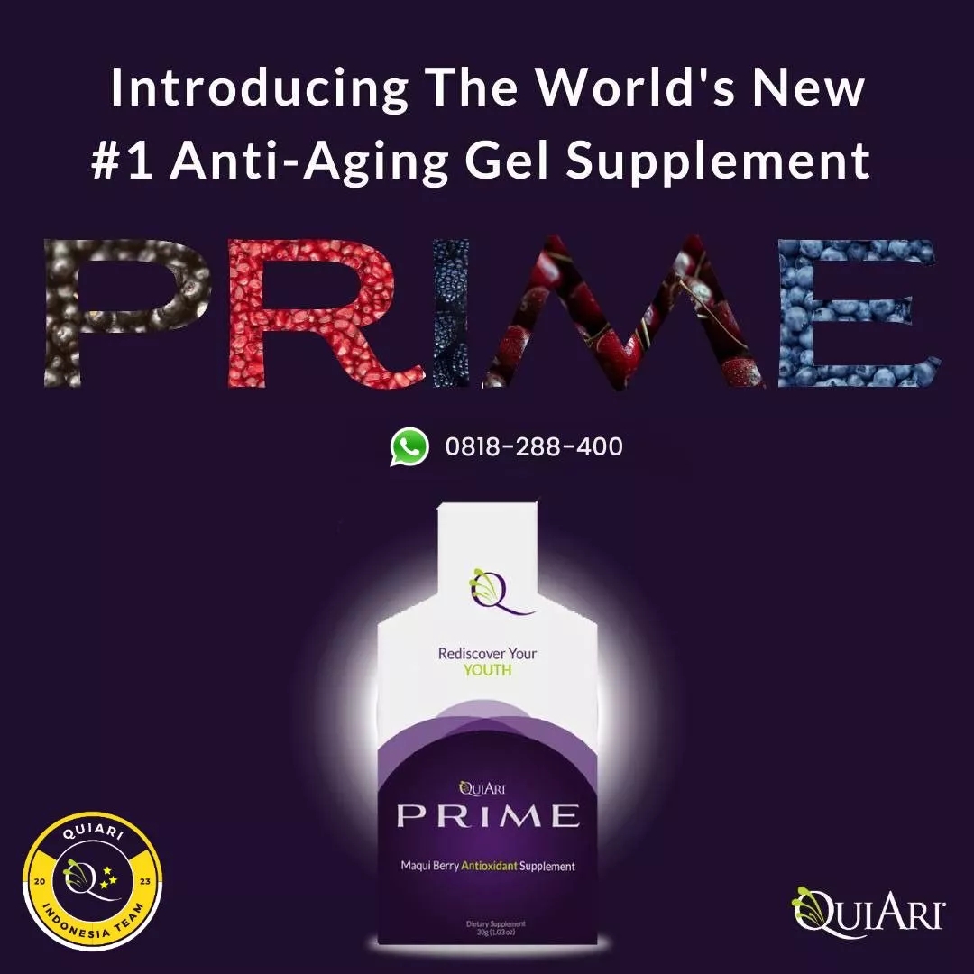 QuiAri Prime Gel - Bisnis QuiAri Indonesia