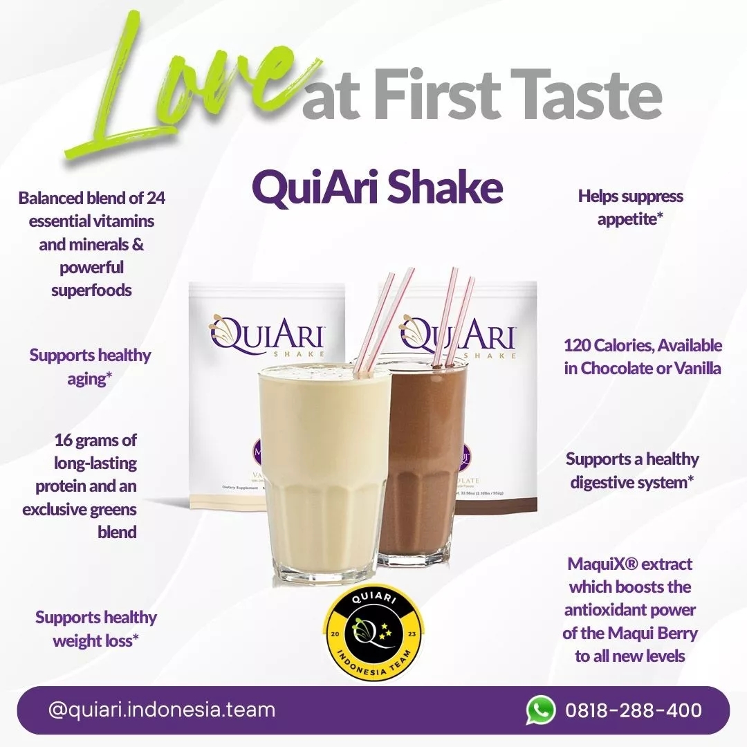 QuiAri Shake - Bisnis QuiAri Indonesia